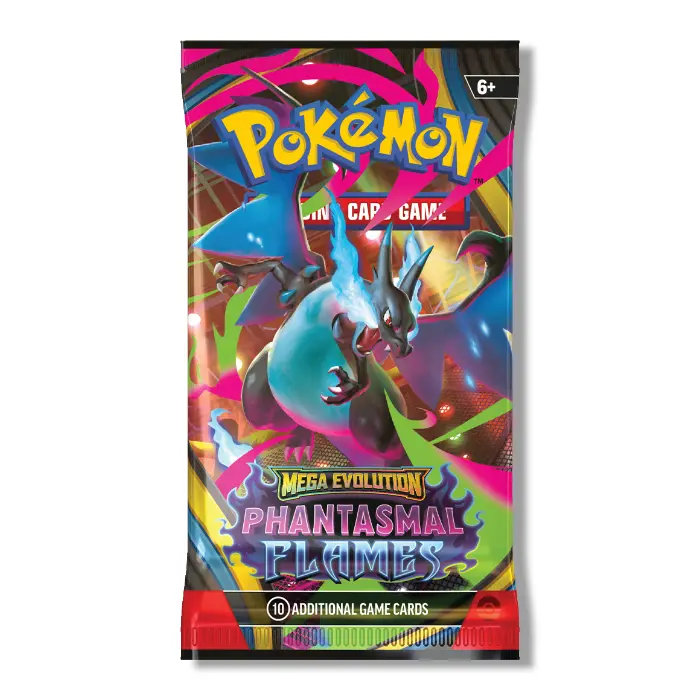 Buy Pokémon TCG Phantasmal Flames Booster Pack | 10 Cards – OBSIDIA TCG