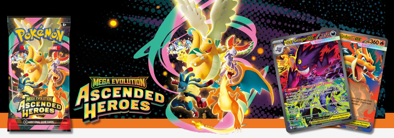 Pokemon TCG: Mega Evolutions - Ascended Heroes - Pre-order