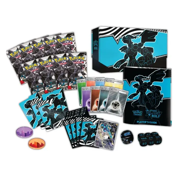 Pokemon TCG: Black Bolt Elite Trainer Box + Acrylic Case – OBSIDIA TCG