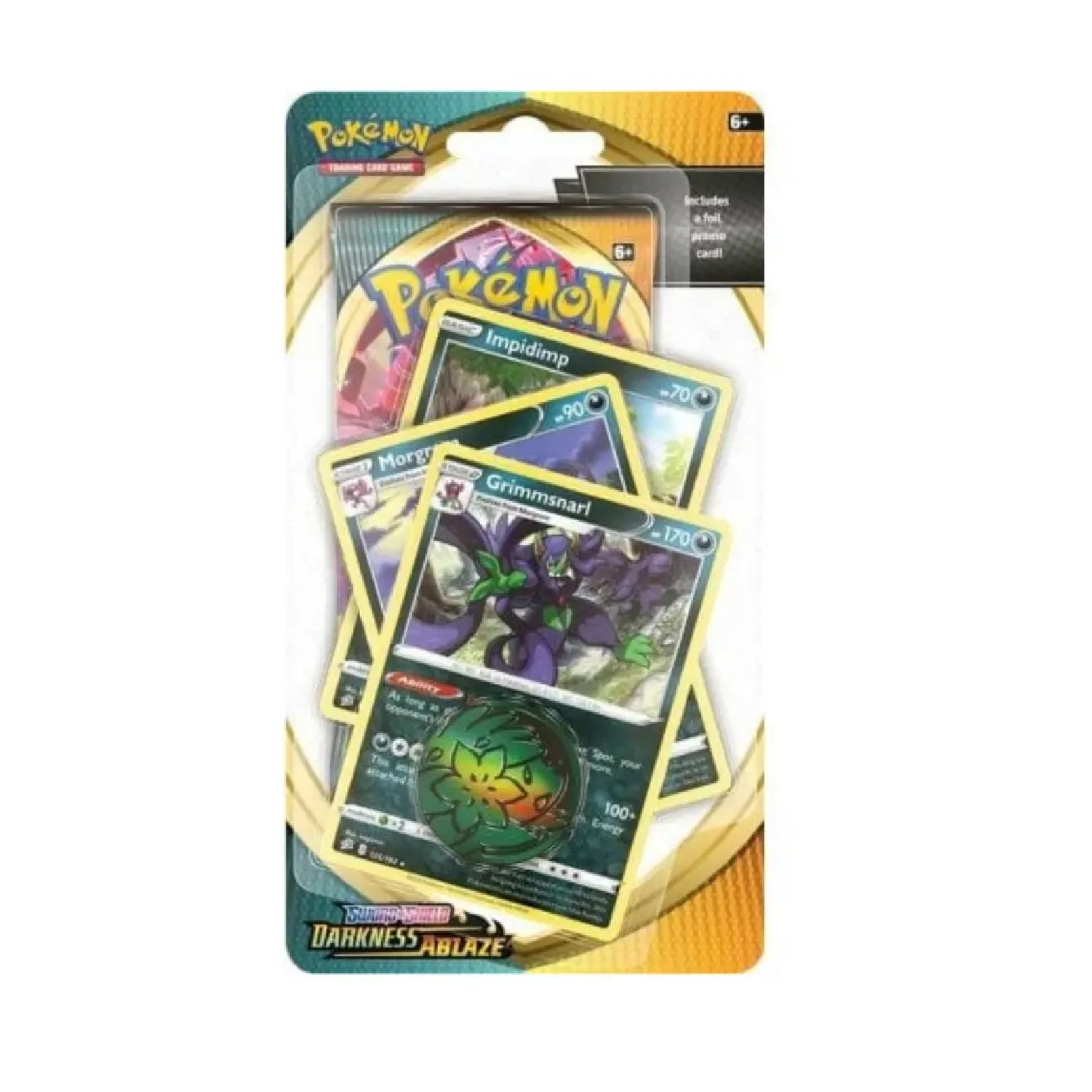 Buy Darkness Ablaze Premium Checklane Blister Grimmsnarl – OBSIDIA TCG
