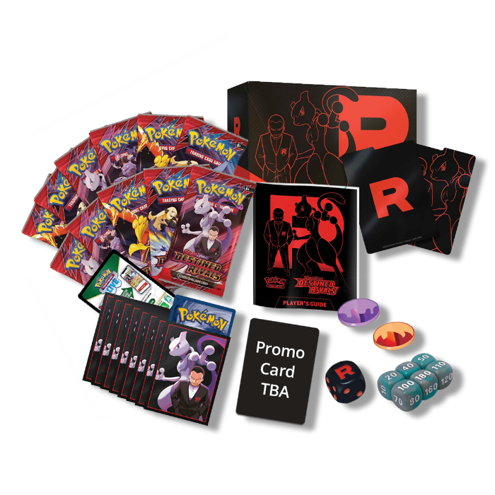 Pokémon TCG: Destined Rivals Elite Trainer Box (Team Rocket)