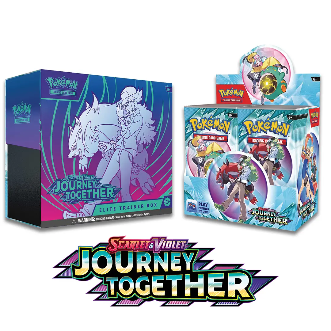 Pokemon TCG Journey Together Booster Box + Elite Trainer Box – OBSIDIA TCG