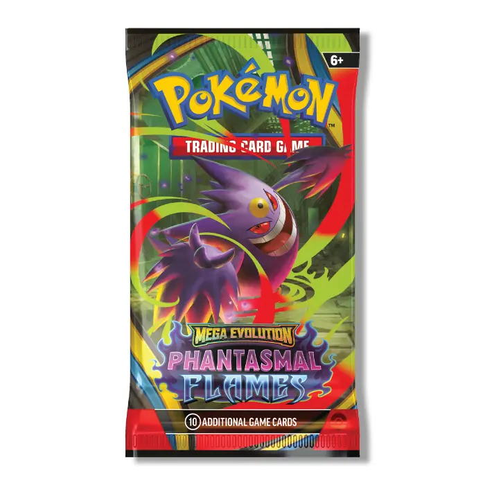 Buy Pokémon TCG Phantasmal Flames Booster Pack | 10 Cards – OBSIDIA TCG