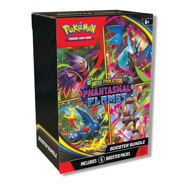 Pokemon TCG: Phantasmal Flames Booster Bundle (6 Packs) – OBSIDIA TCG