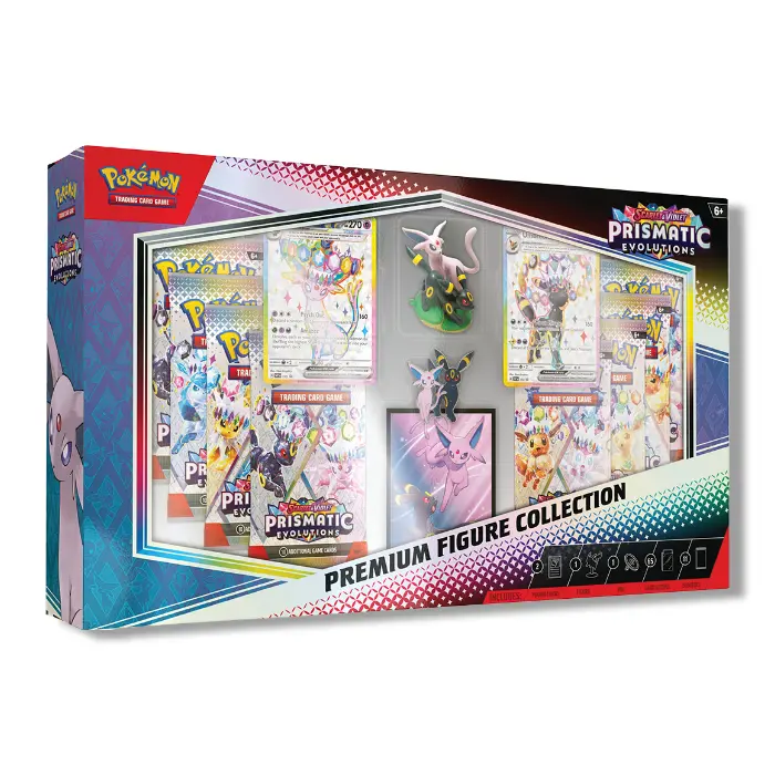 Pokemon TCG: Prismatic Evolutions Premium Figure Collection – OBSIDIA TCG