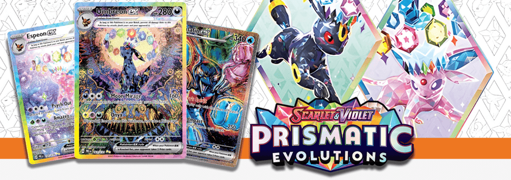 Scarlet & Violet: Prismatic Evolutions - Pokemon TCG – OBSIDIA TCG