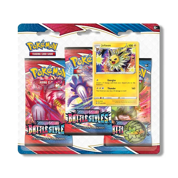 Buy Battle Styles Triple Pack Blister - Jolteon Promo – OBSIDIA TCG