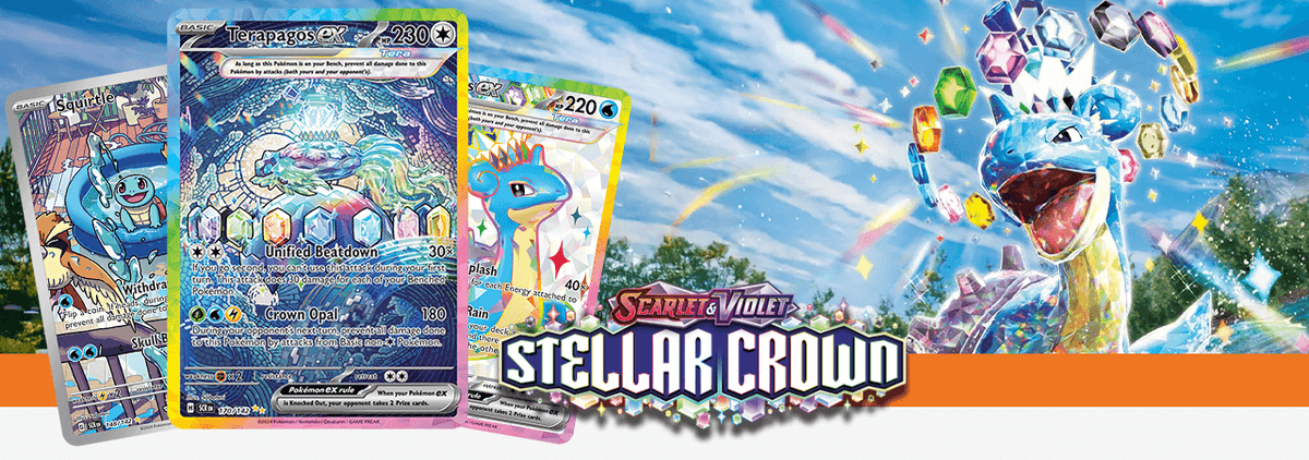 Pokémon TCG: Stellar Crown Set | Tera Pokémon & ACE SPEC – Obsidia TCG