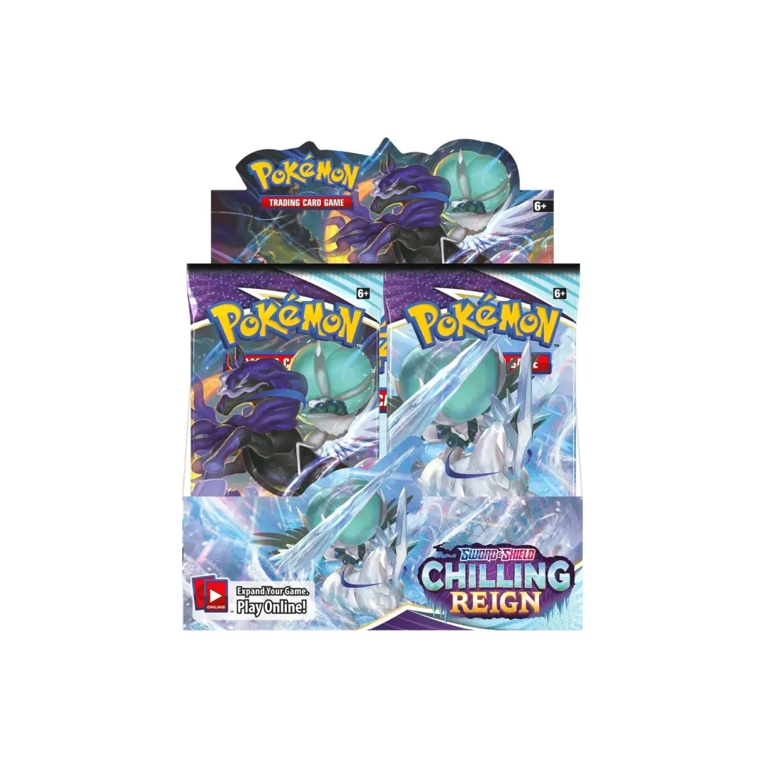 Buy Chilling Reign Booster Box - 36 Sealed Pokemon TCG – OBSIDIA TCG