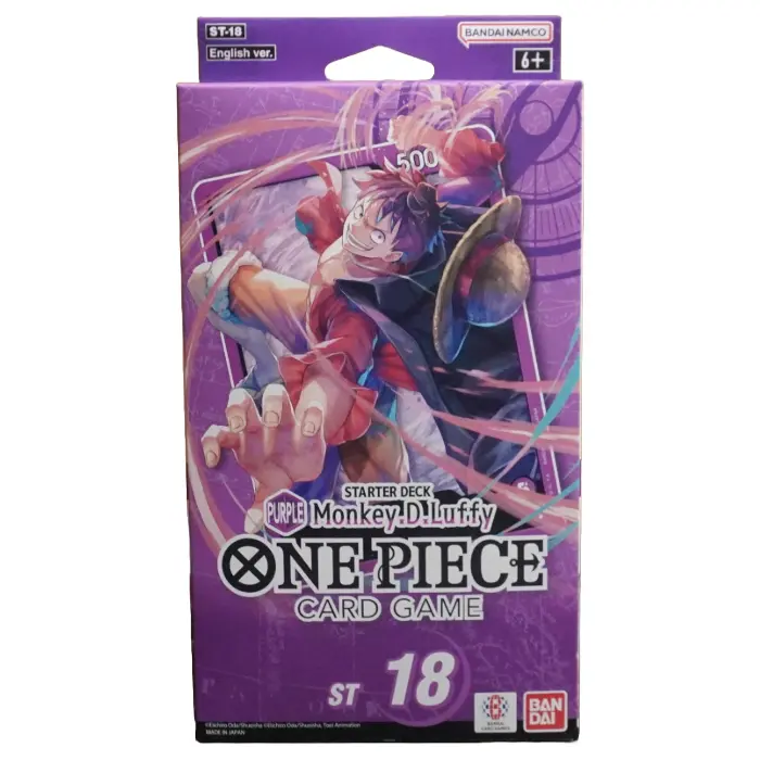 One Piece Card Game: ST-18 Purple Monkey D. Luffy Starter Deck ...