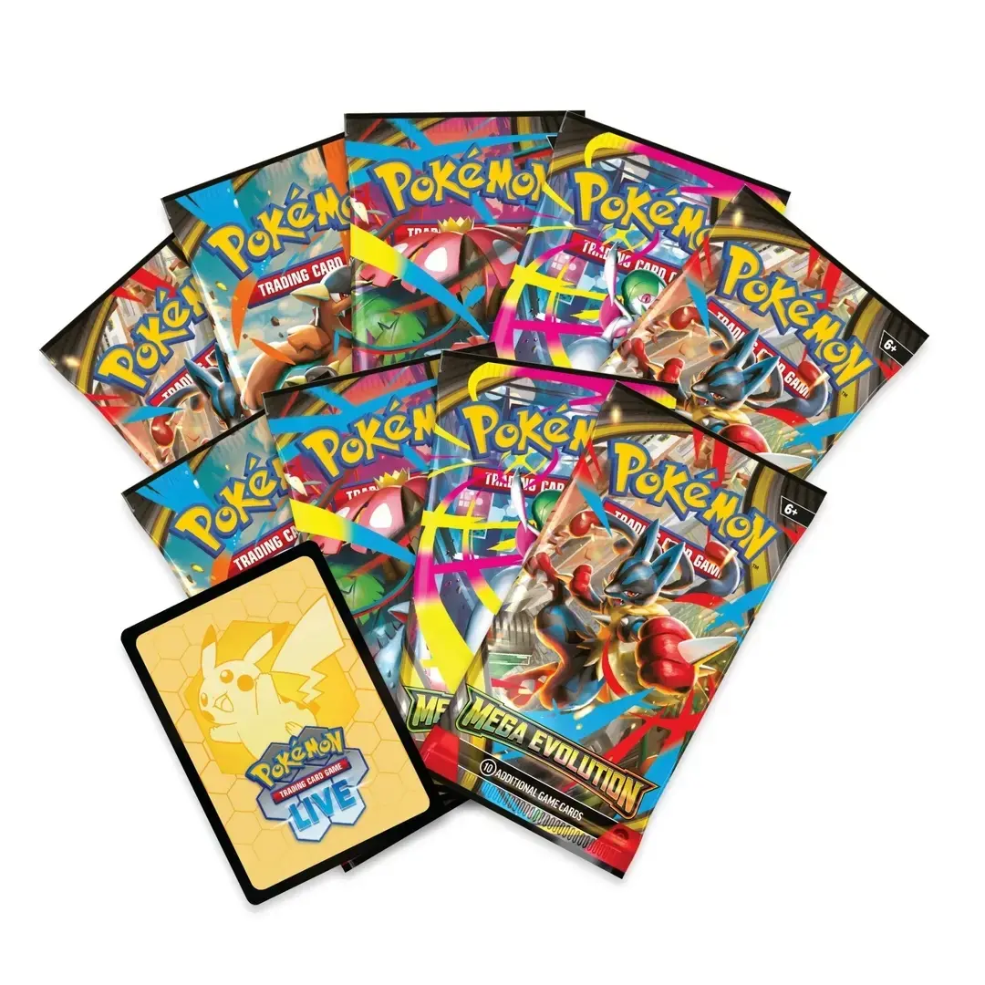 Pokemon TCG: Mega Evolution Base Set Elite Trainer Box – OBSIDIA TCG