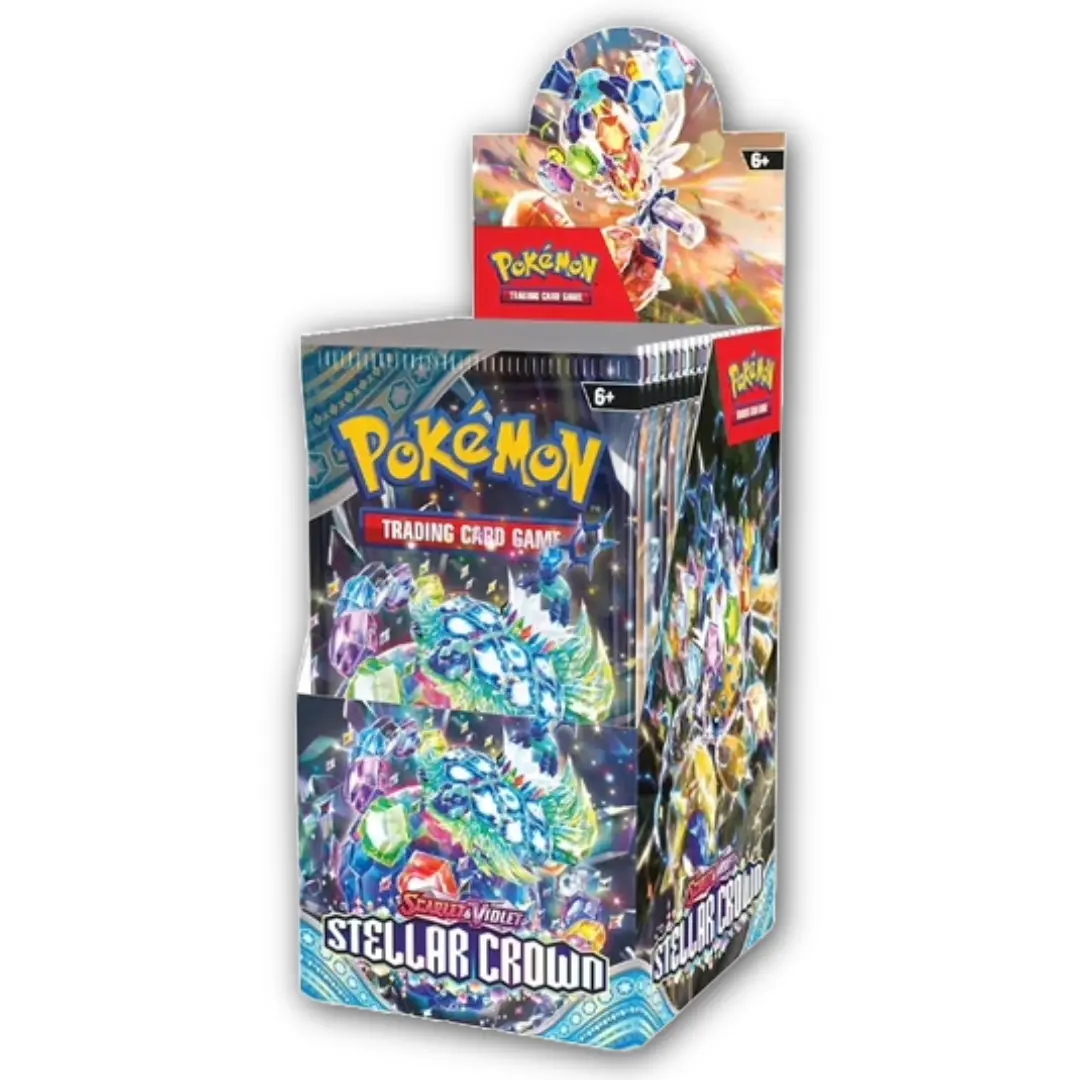 Pokémon TCG: Stellar Crown Half Booster Box ( 18 Packs) – Obsidia TCG